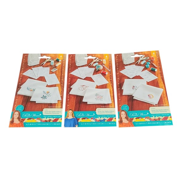 Art | Pioneer Woman Ironon Embroidery Transfer Patterns Floral Legacy ...